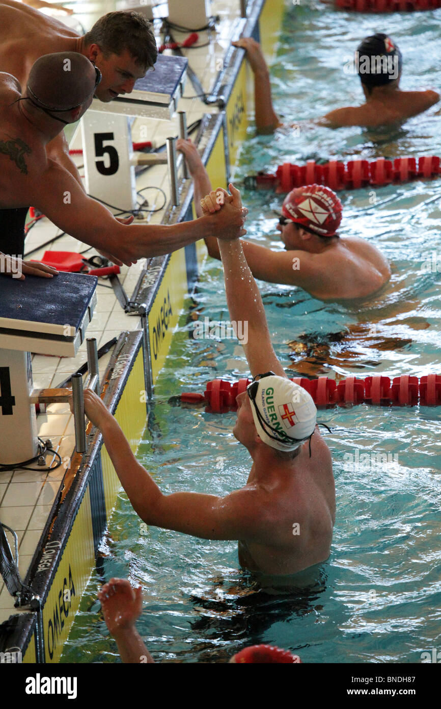Finale relais 4x50m nage libre messieurs Banque de photographies et d ...