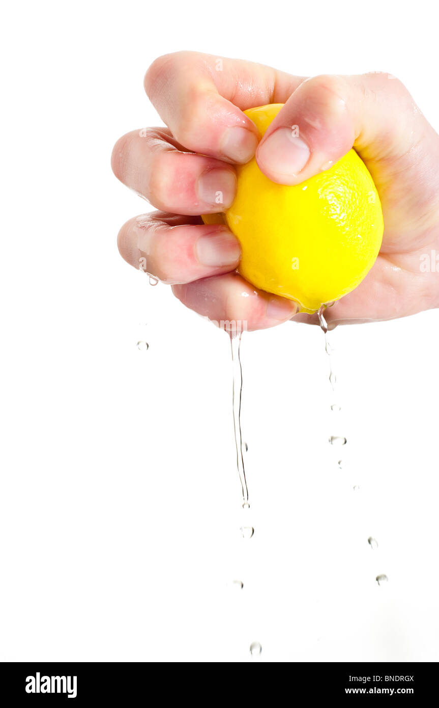 Jus citron Banque de photographies et d’images à haute résolution - Alamy