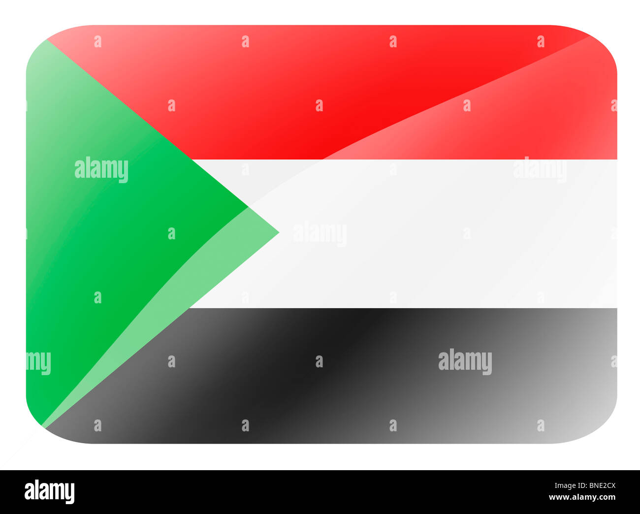 Drapeau soudan Banque de photographies et d’images à haute résolution ...