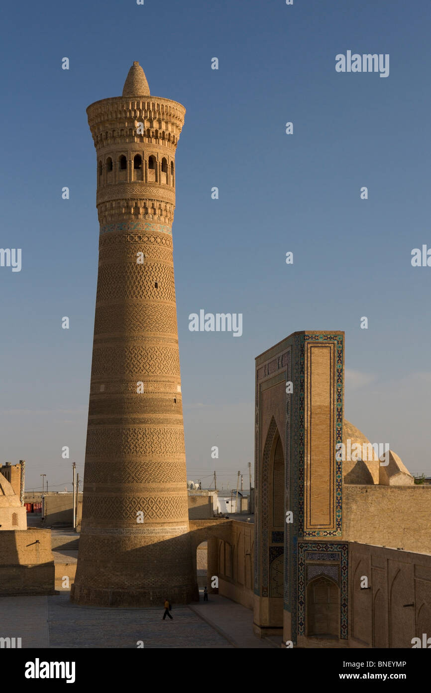 Kalon minaret bukhara ouzbek Banque de photographies et d’images à haute résolution - Alamy