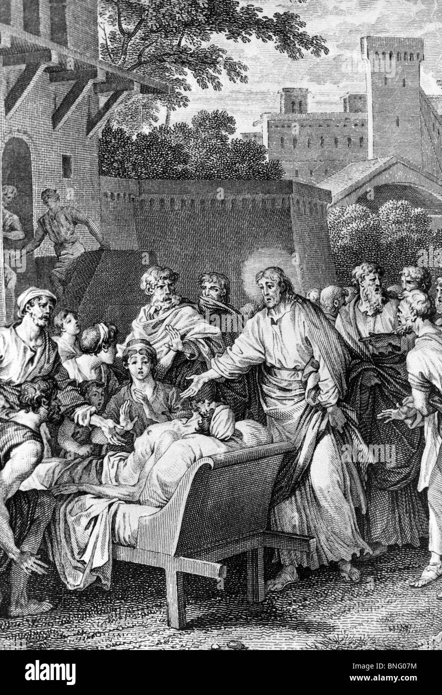 Jésus Guérit Le Paralytique