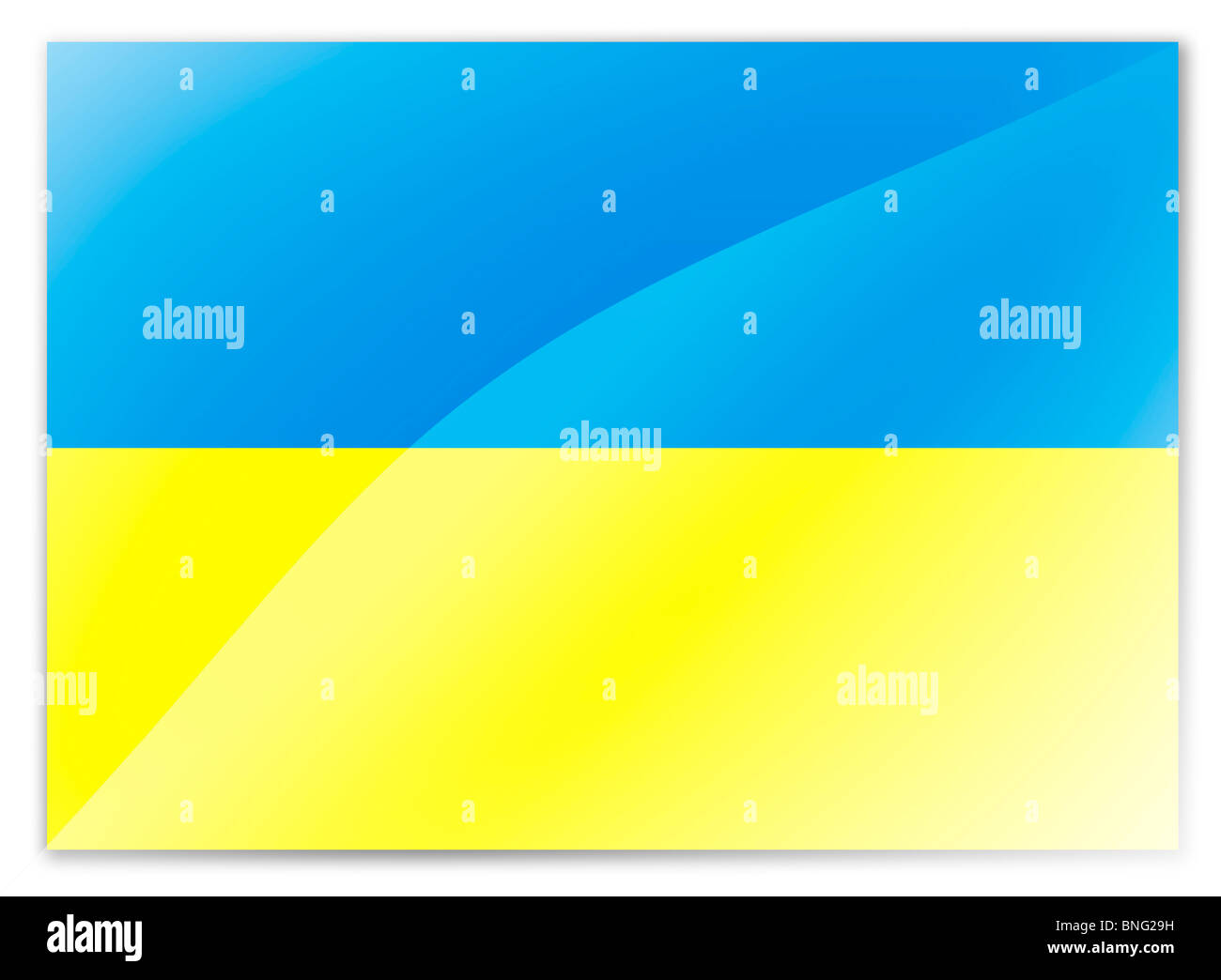 Drapeau ukraine Banque de photographies et d’images à haute résolution ...