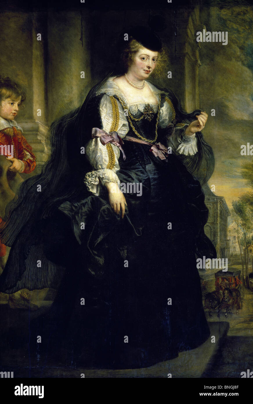 Portrait d'Hélène Fourment de Peter Paul Rubens, 17e siècle, (1577-1640 ...