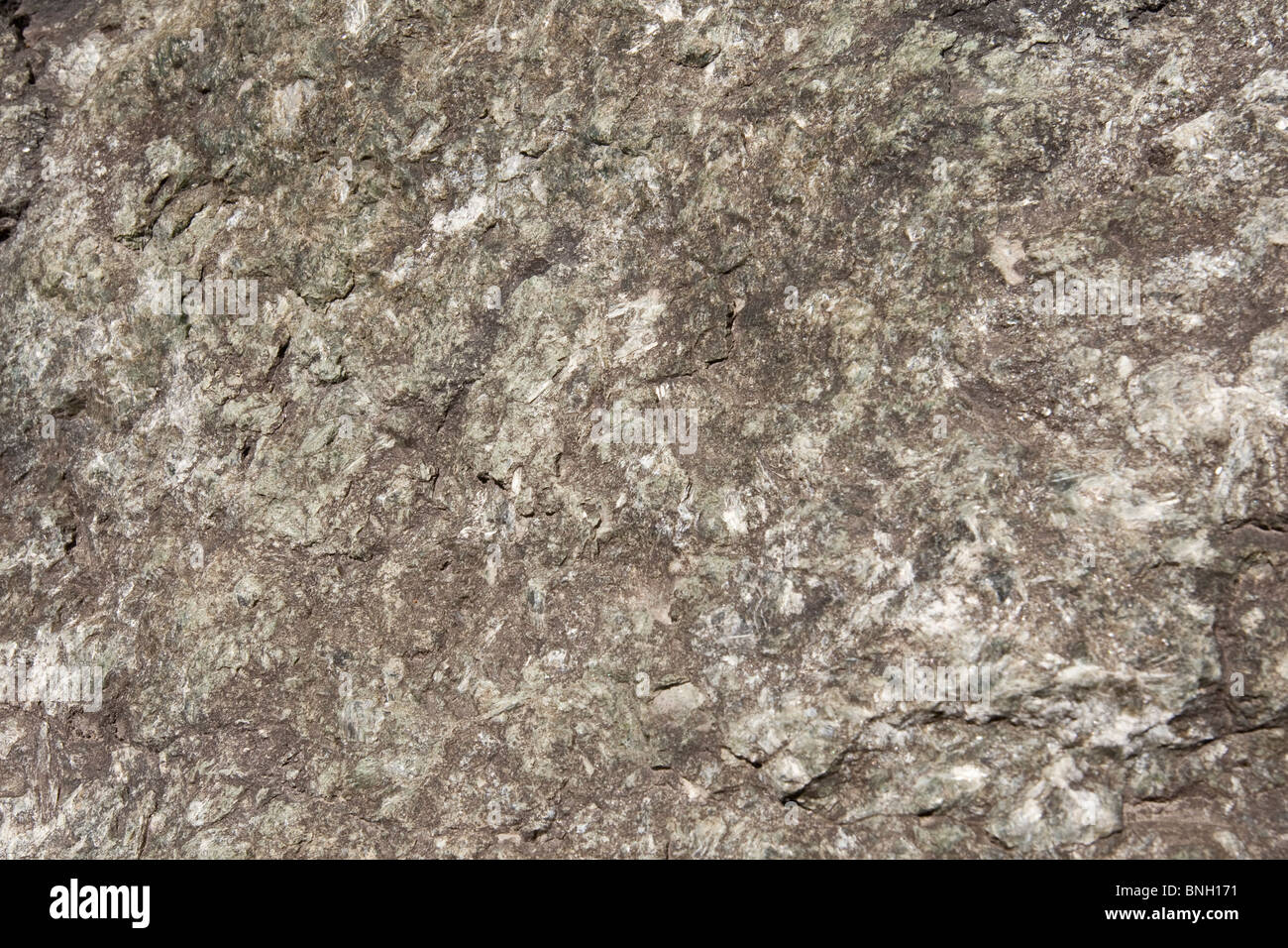 Détail de pyroxénite rock. La pyroxénite est une roche ignée ...