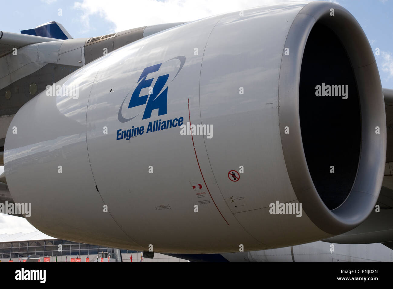 High bypass turbofan aircraft engine Banque de photographies et d ...