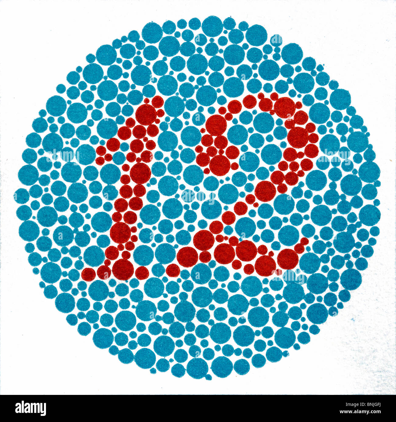 Forces armées daltonisme Test de Vision des couleurs pseudo ...