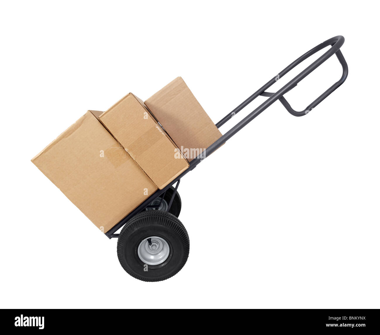 Camion de livraison de meubles Banque d'images détourées - Alamy