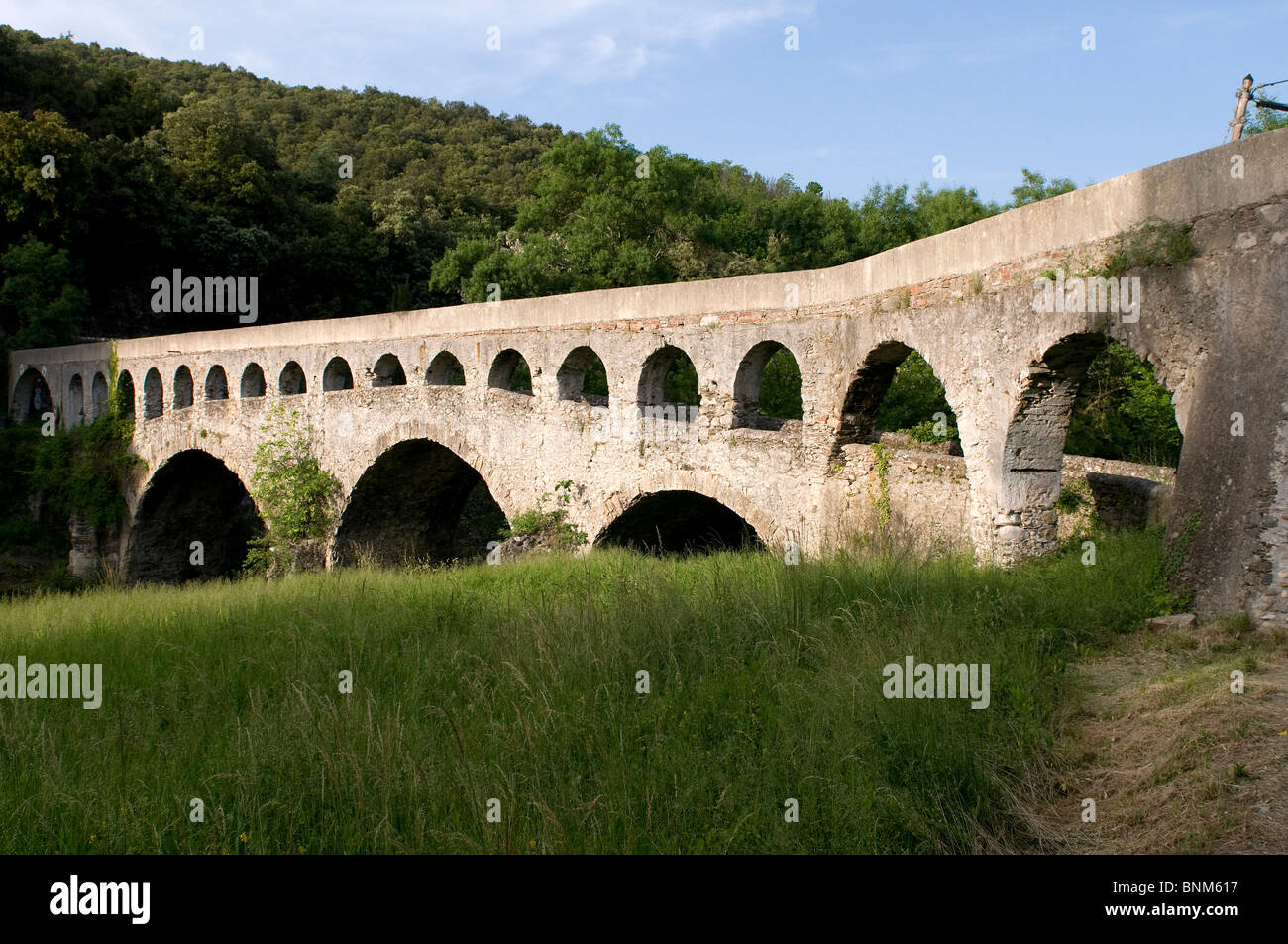 France Cevennes près de Le Vigan Pont sur la rivière Arre Pont d ...