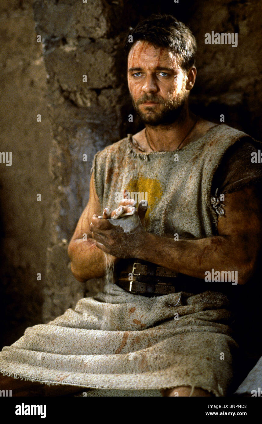 Ridley Scott, Russell Crowe, Gladiator Banque d'image et photos - Alamy
