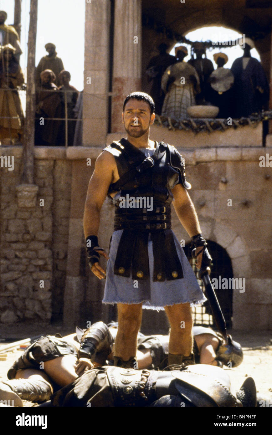 Ridley Scott, Russell Crowe, Gladiator Banque d'image et photos - Alamy