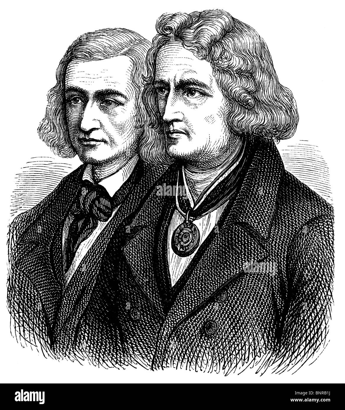 Frères Grimm, Jakob Grimm, Wilhelm Grimm, collectionneurs de contes ... Frères Grimm, Jakob Grimm, Wilhelm Grimm, collectionneurs de contes ...