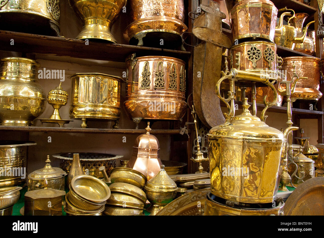 L'Afrique, Maroc, Casablanca. Marché de l'artisanat traditionnel. En ...