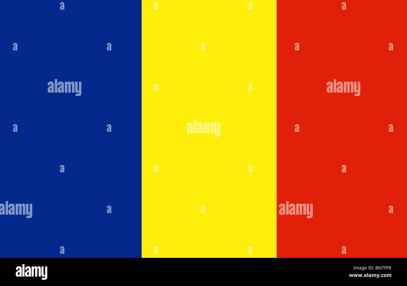 Roumanie flag Banque de photographies et d’images à haute résolution ...