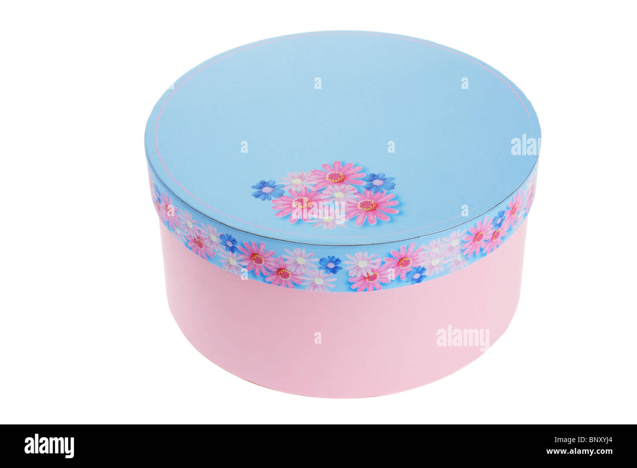 Boîte ronde avec couvercle Banque de photographies et d’images à haute ...