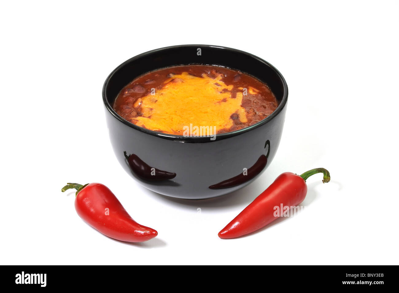 Chili cheese piments de cayenne Banque de photographies et d’images à ...