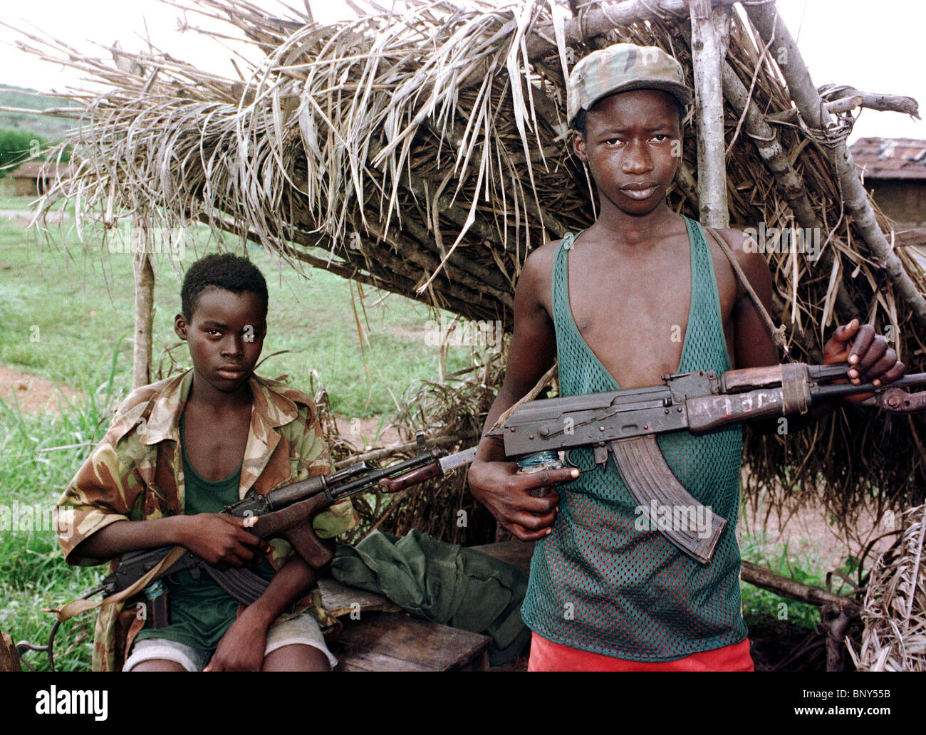 Carte Des Enfants Soldats