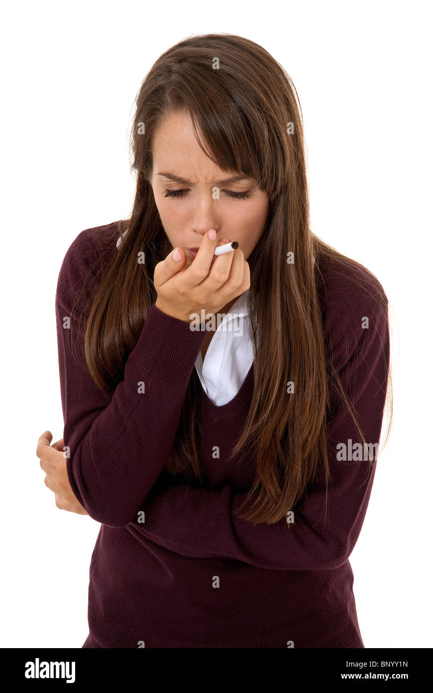 Fumeurs de poumons Banque de photographies et d’images à haute ...