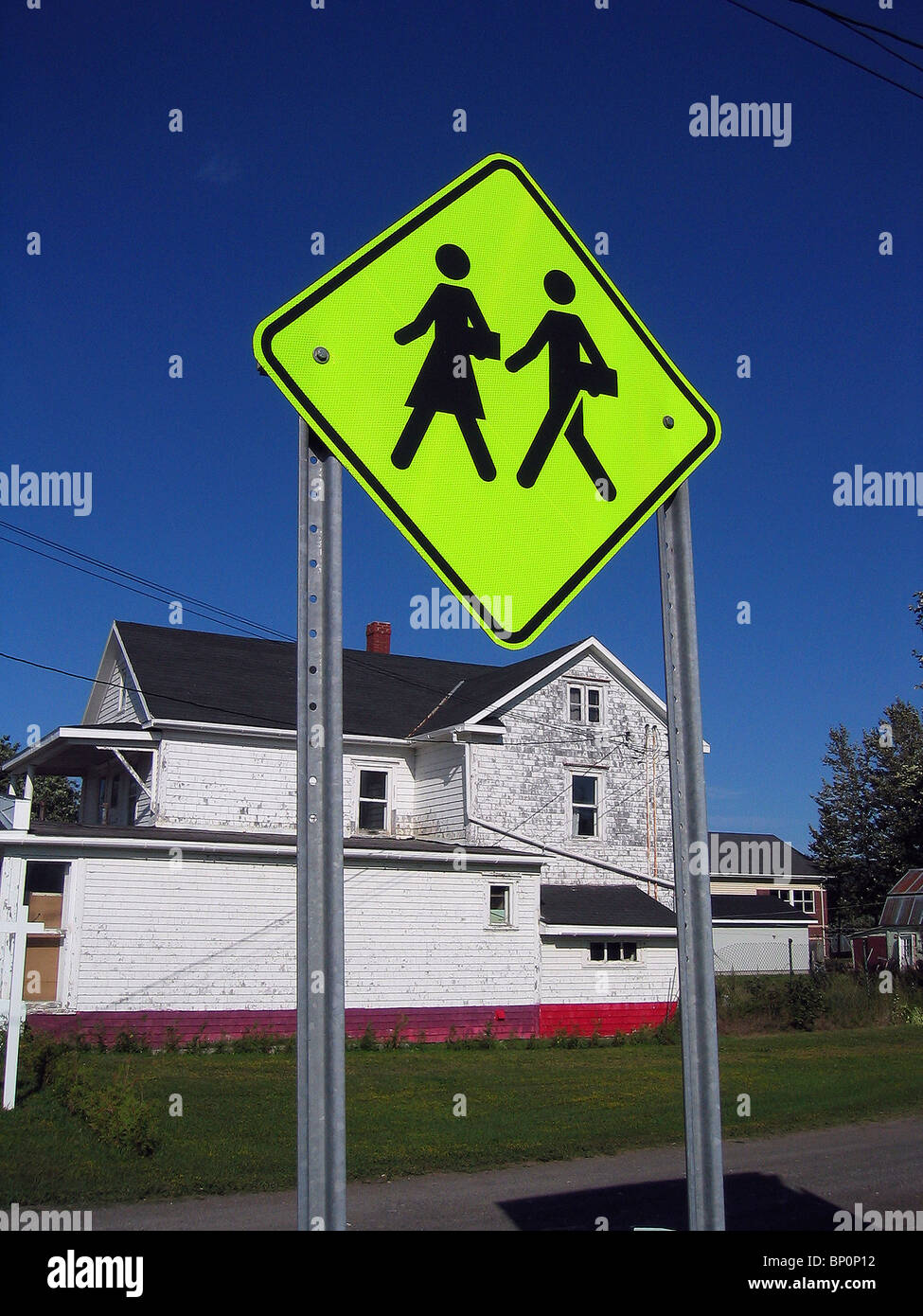 Panneau de signalisation du québec Banque de photographies et d’images ...