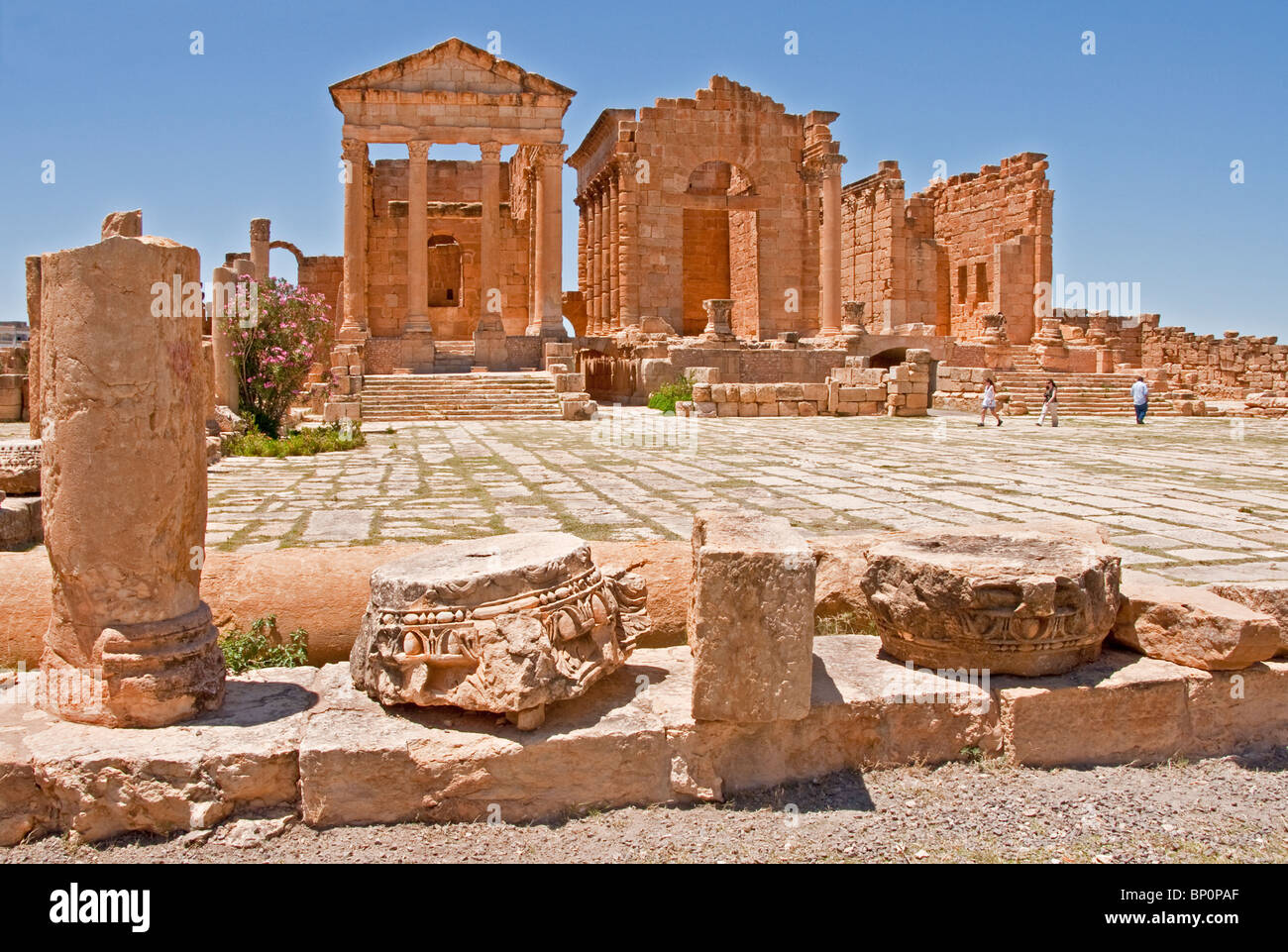 Jupiter temple sbeitla tunisia Banque de photographies et d’images à ...