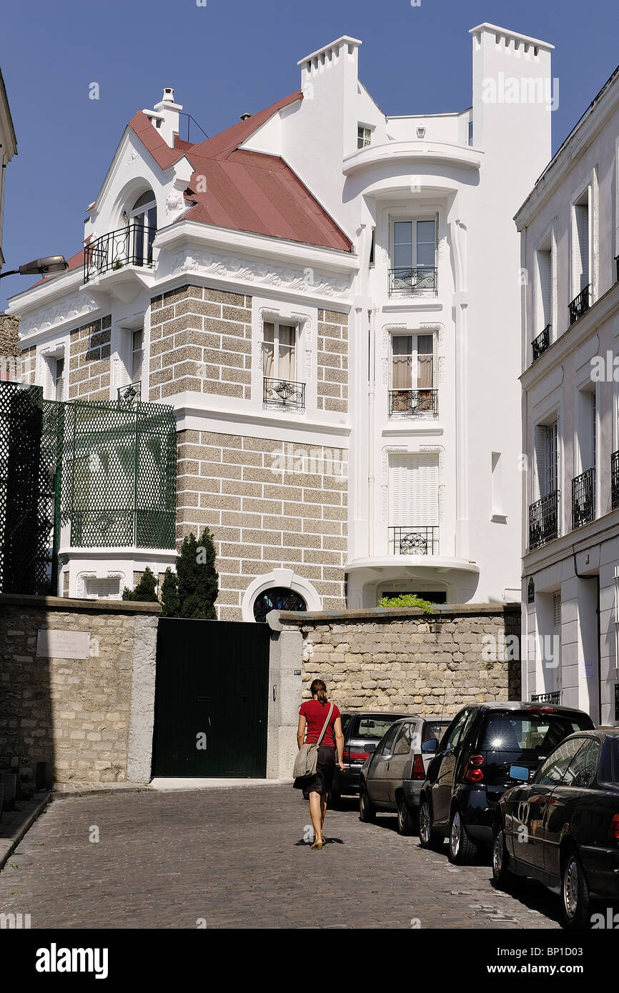 France, Paris, Montmartre, Maison de Dalida Photo Stock - Alamy