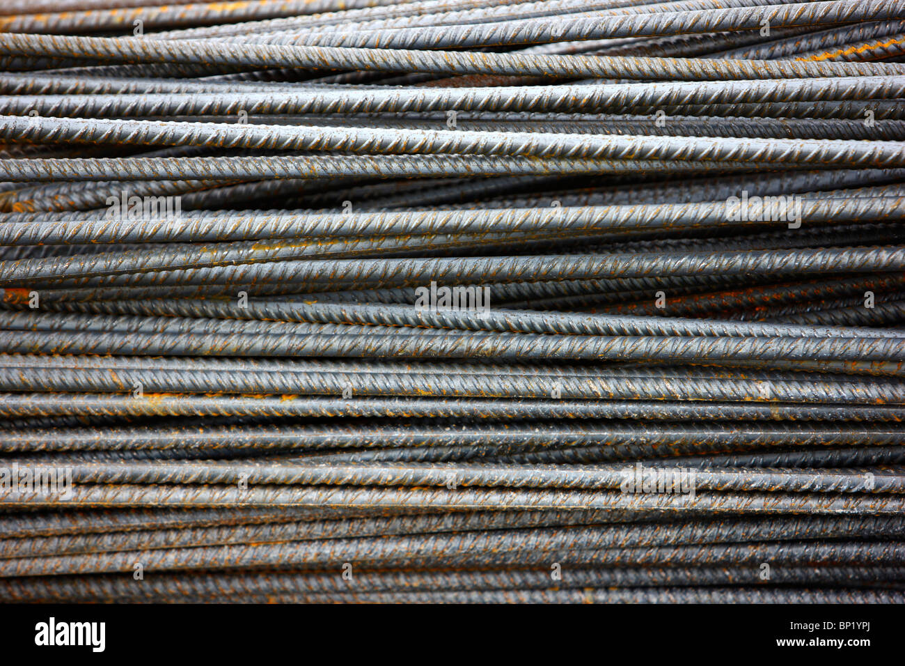 L'acier d'armature, pour les constructions en béton Photo Stock - Alamy