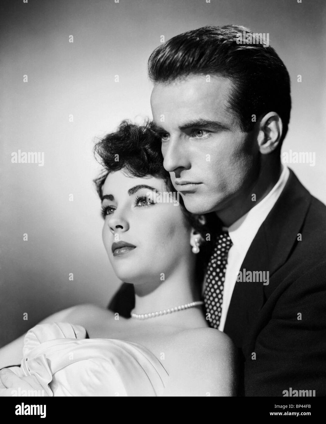 ELIZABETH TAYLOR, Montgomery CLIFT, UNE PLACE AU SOLEIL, 1951 Photo ...