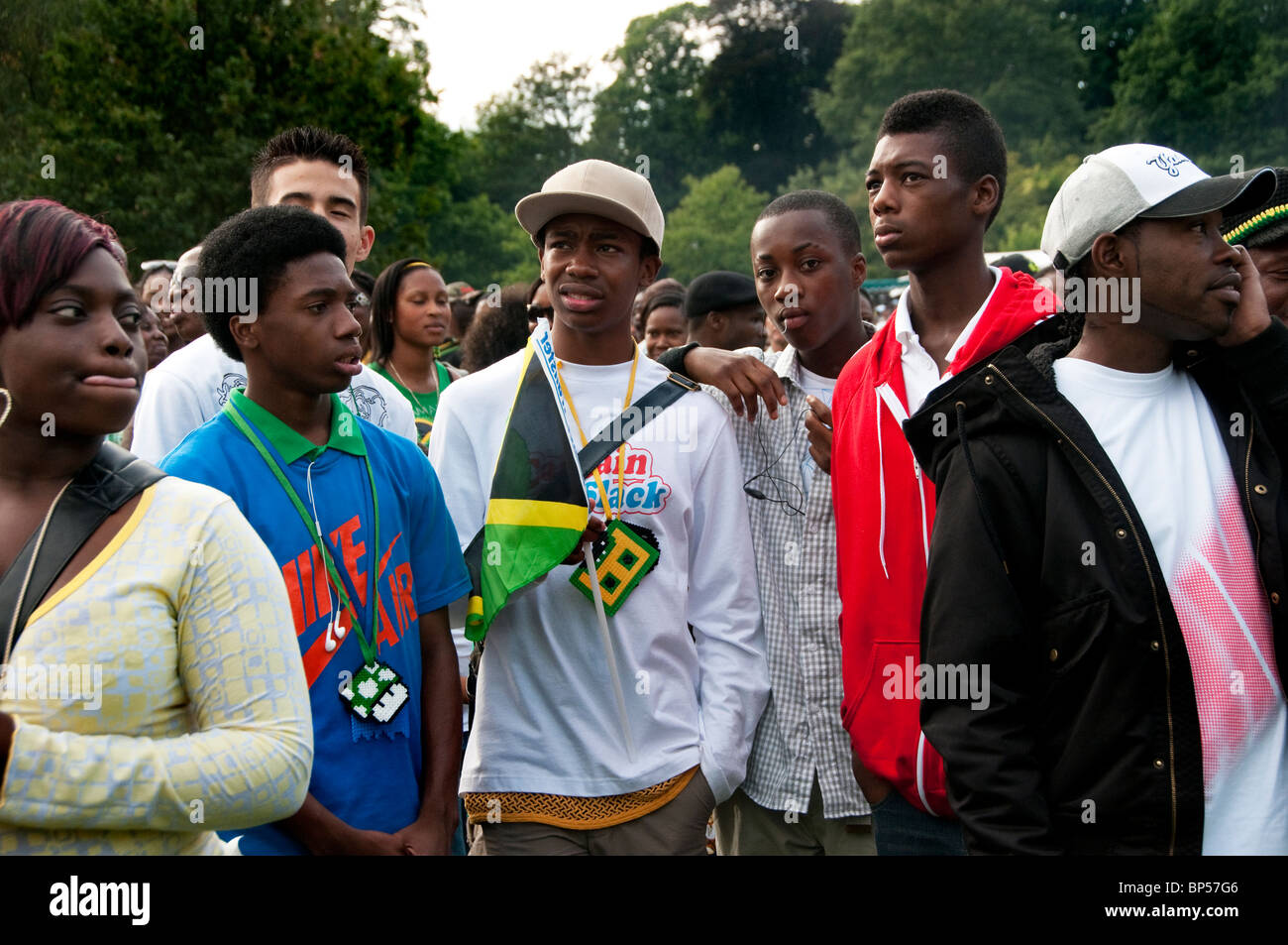 Black jamaican afro caribbean afro caribbean people park festival ...