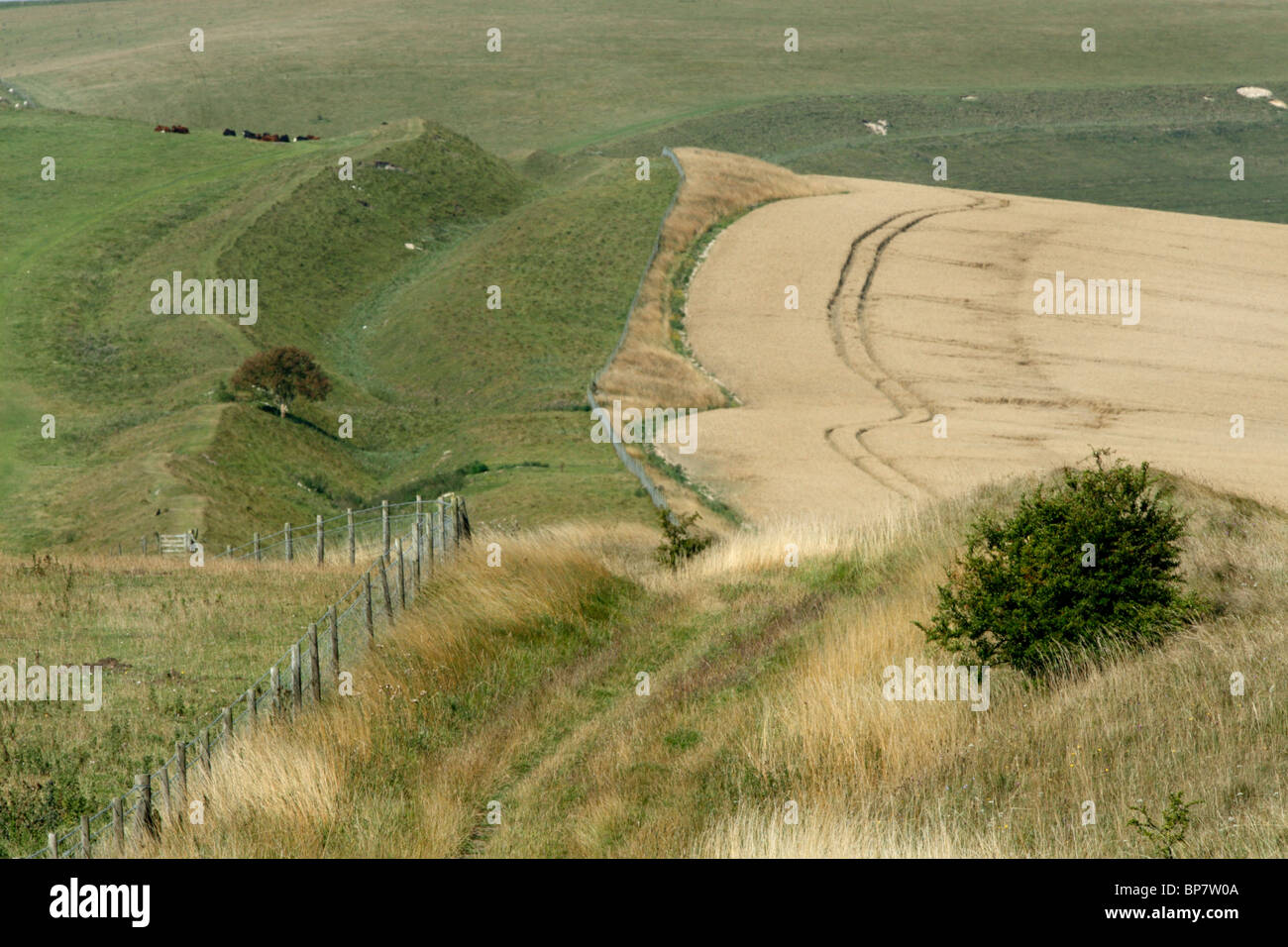 Linear earthwork Banque de photographies et d’images à haute résolution ...