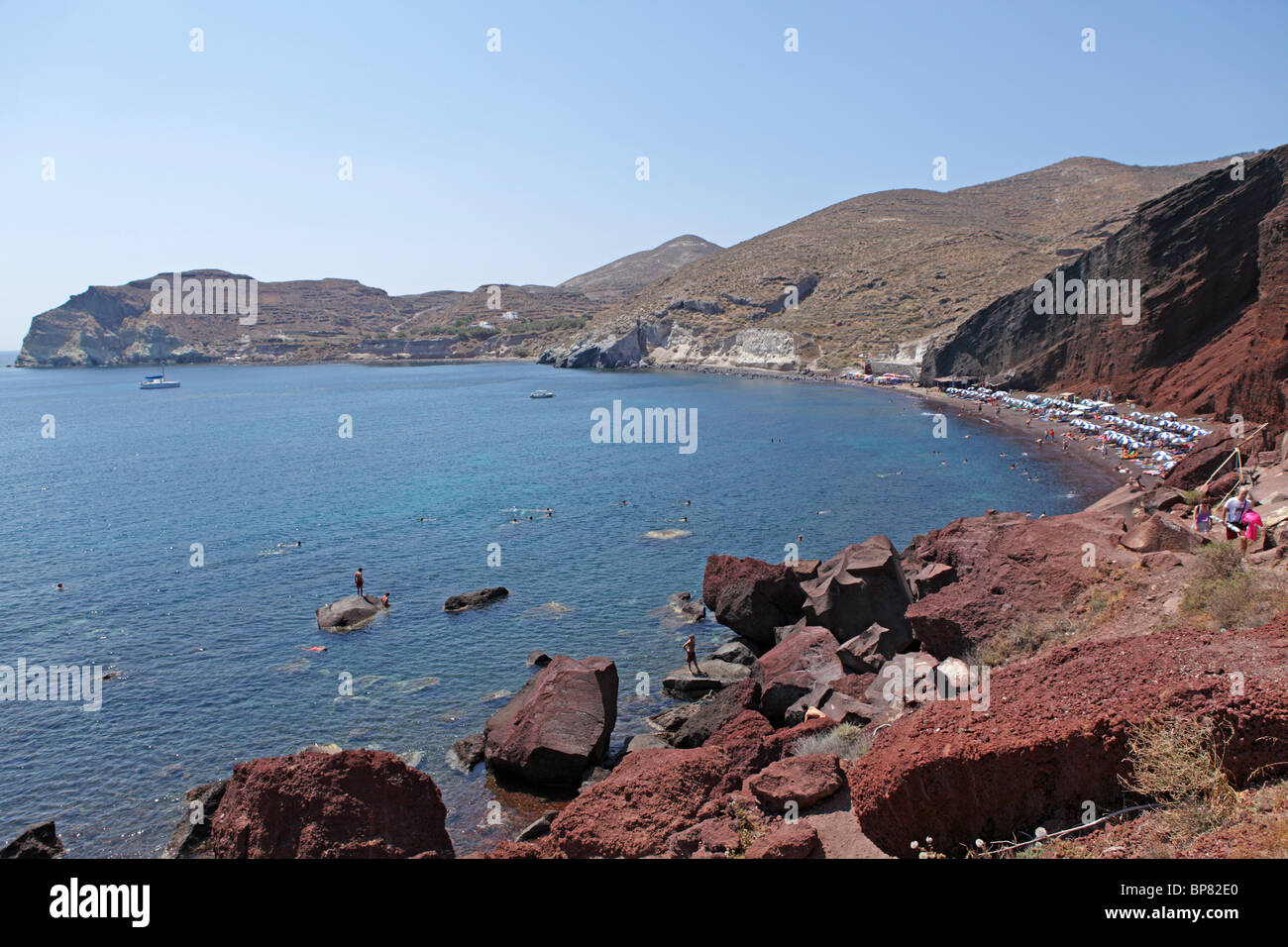 Plage rouge Banque de photographies et d’images à haute résolution - Alamy