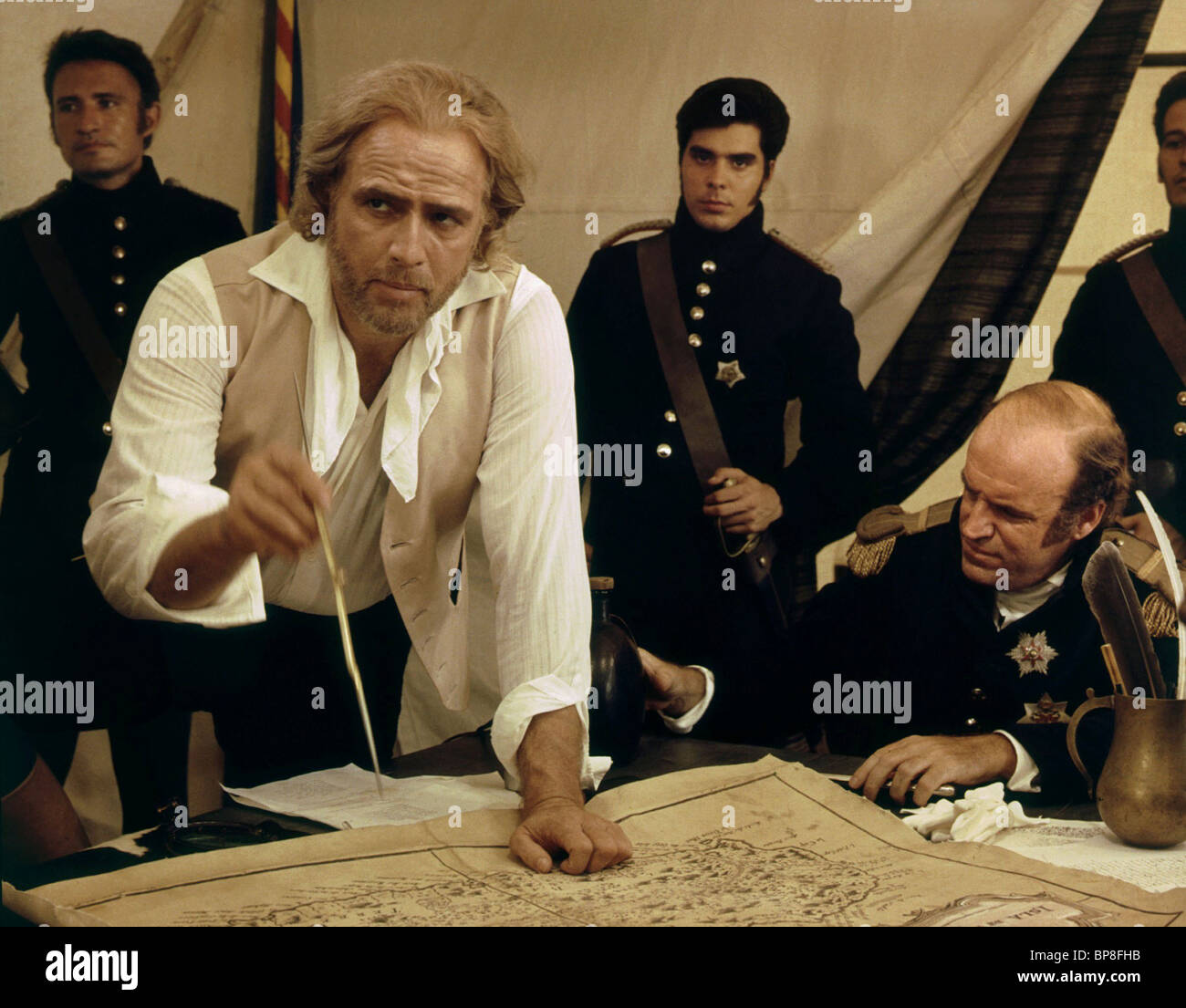 Marlon Brando Comme Monsieur William Walker Titre Du Film Queimada Banque d'image et photos - Alamy
