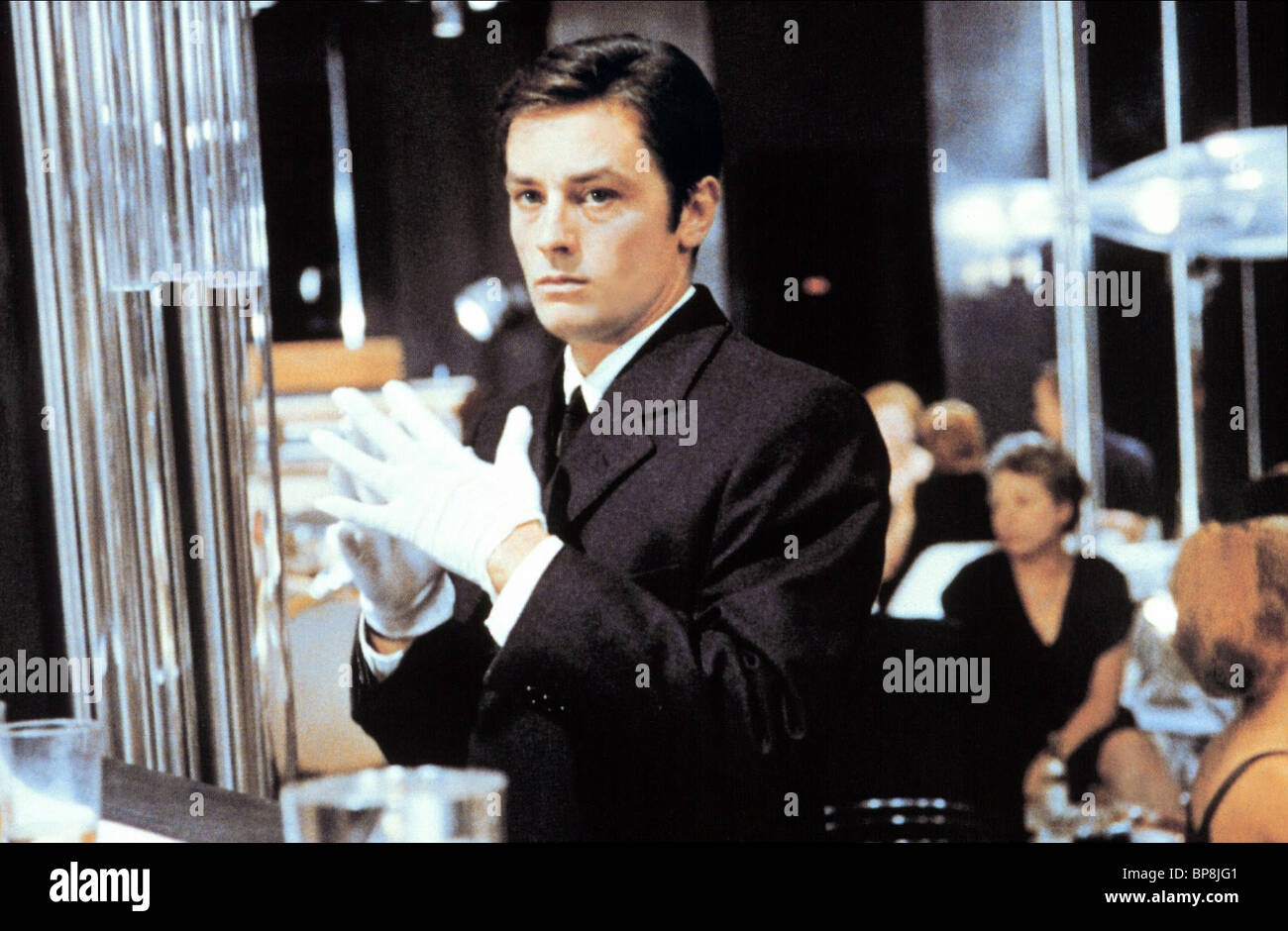 Jean Pierre Melville Alain Delon Banque d'image et photos - Alamy