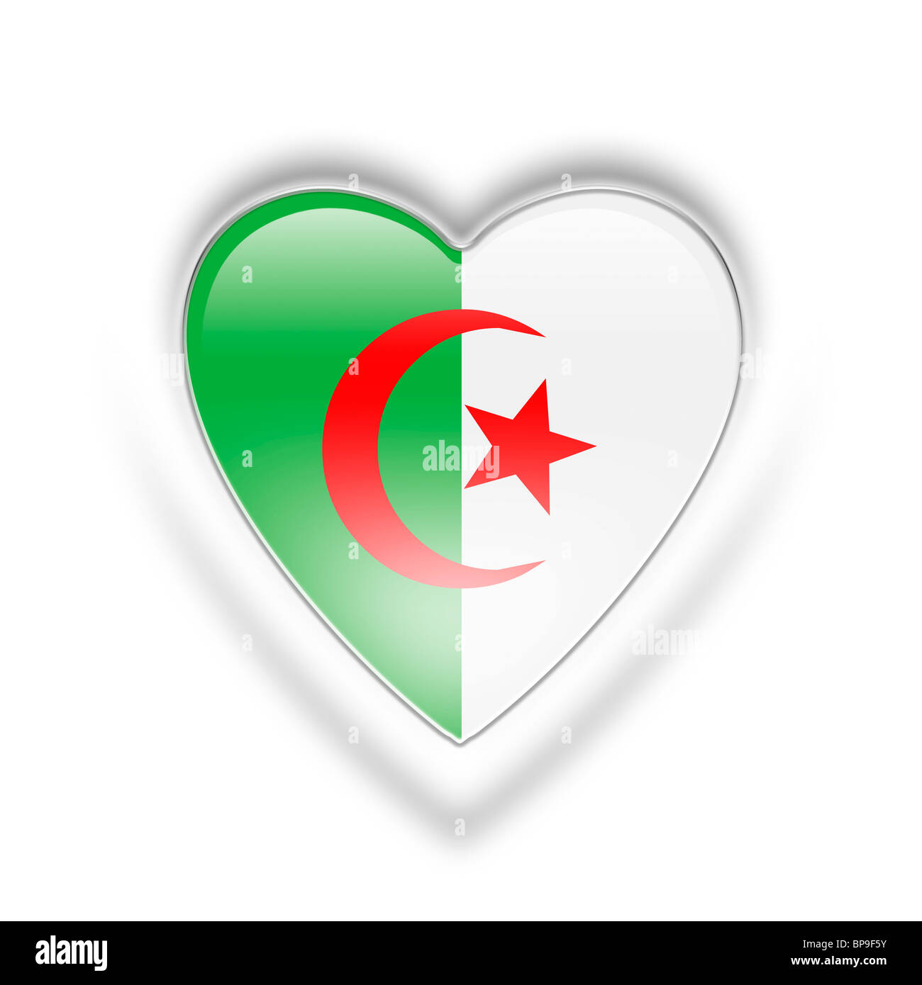 Drapeau algerie Banque de photographies et d’images à haute résolution ...