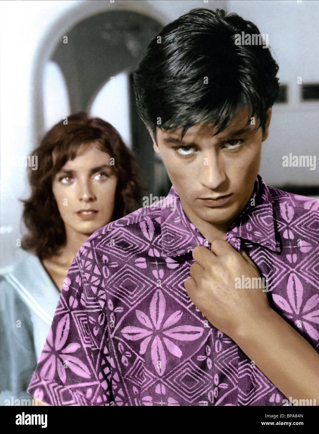Plein Soleil 1960 Purple Noon Banque d'image et photos - Alamy