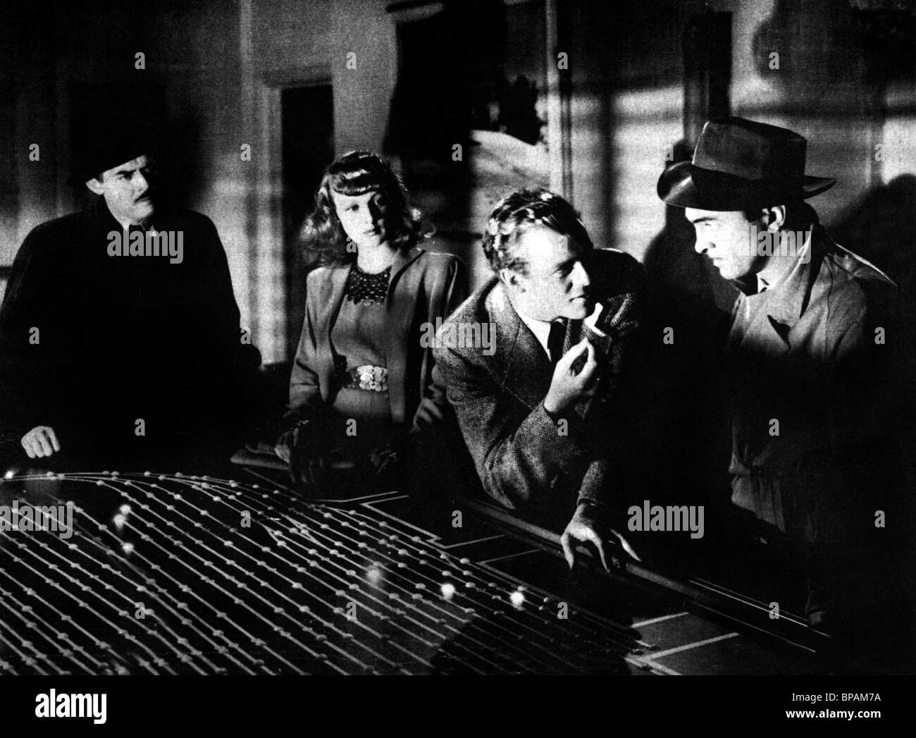 MILLARD MITCHELL, CECILIA PARKER, VAN HEFLIN, SAM LEVENE, GRAND CENTRAL ...