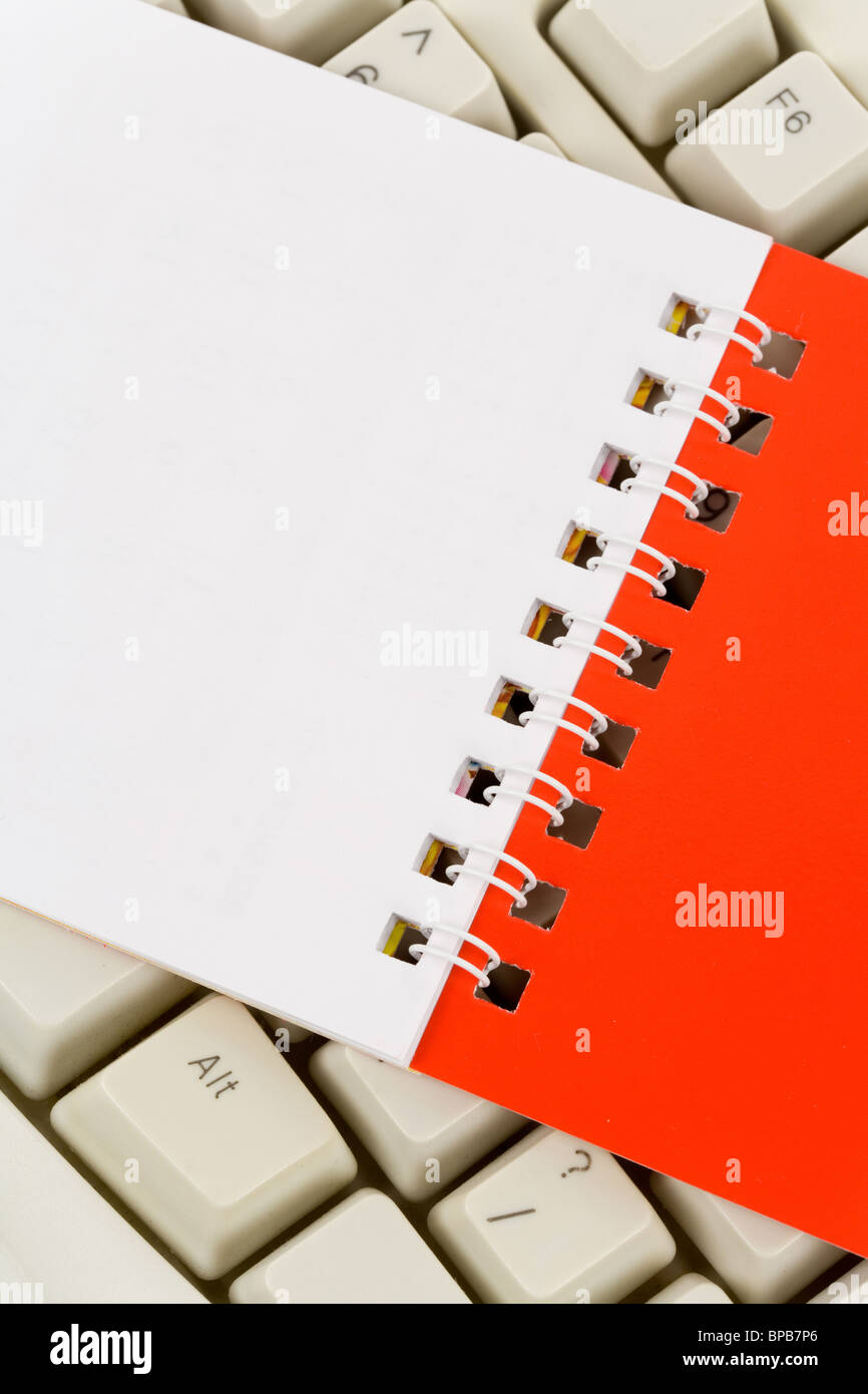 Clavier d'ordinateur vierge Banque de photographies et d’images à haute ...
