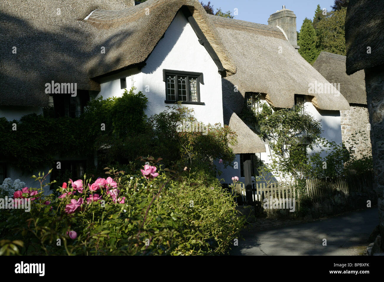 Lustleigh devon dartmoor village Banque de photographies et d’images à ...