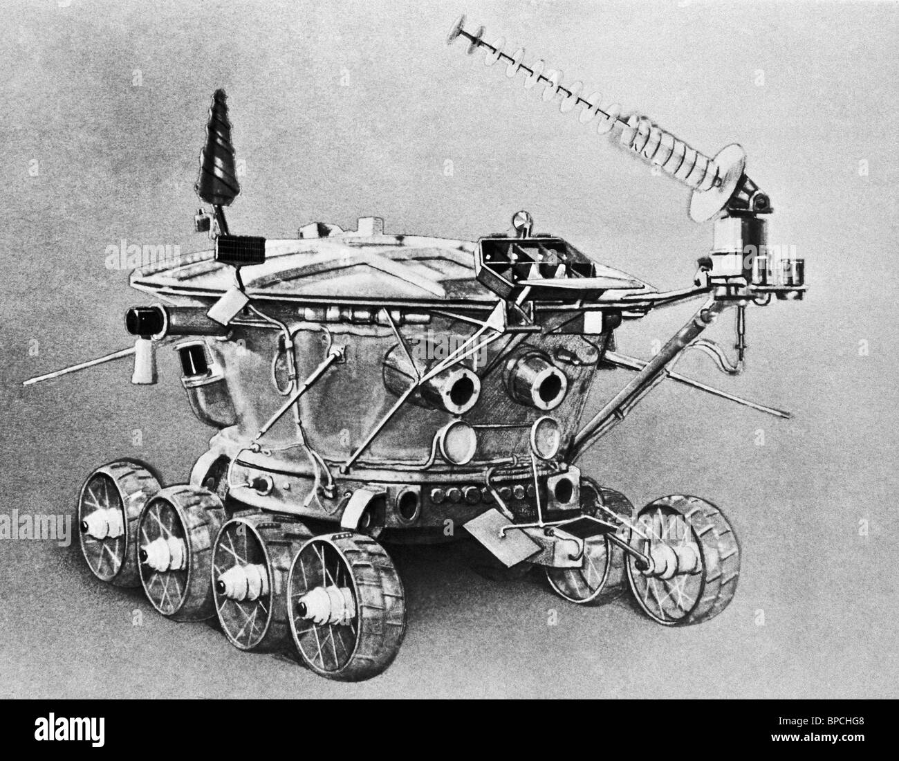 Rover Lunaire Robotique Soviétique Lunokhod 1 Banque d'image et photos ...