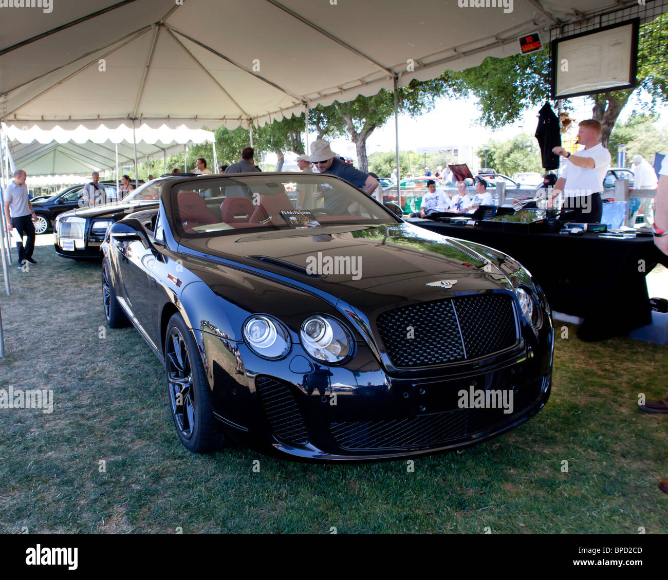 Black bentley continental Banque de photographies et d’images à haute ...