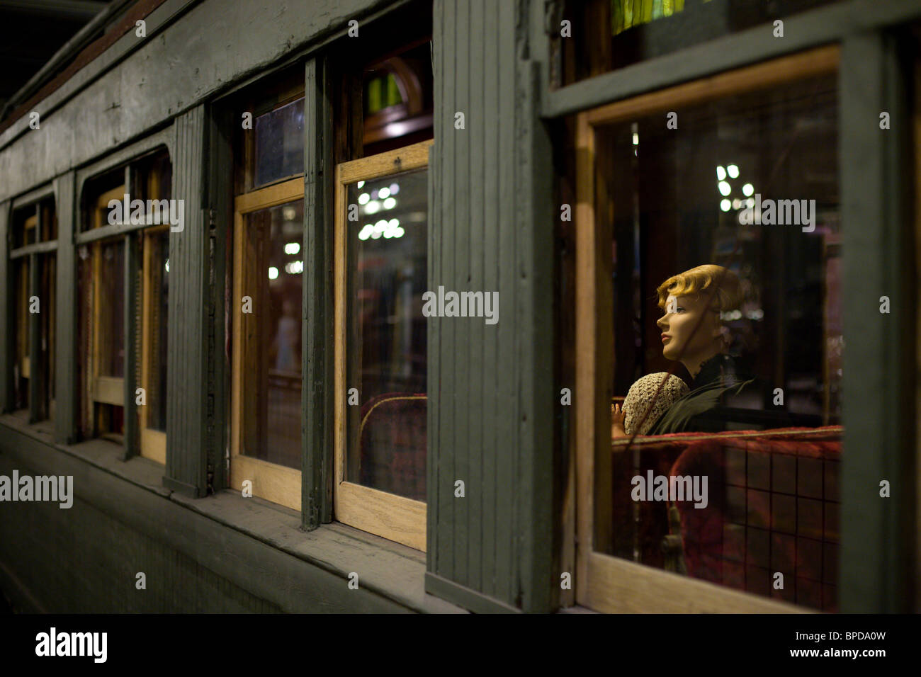 Vintage train compartment Banque de photographies et d’images à haute résolution - Alamy