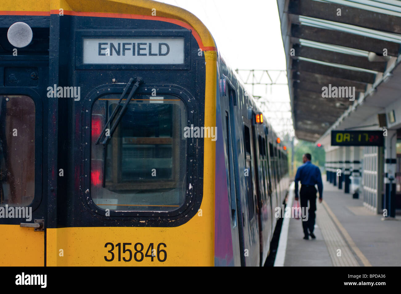 Ligne de train express national est d'anglia Banque de photographies et ...