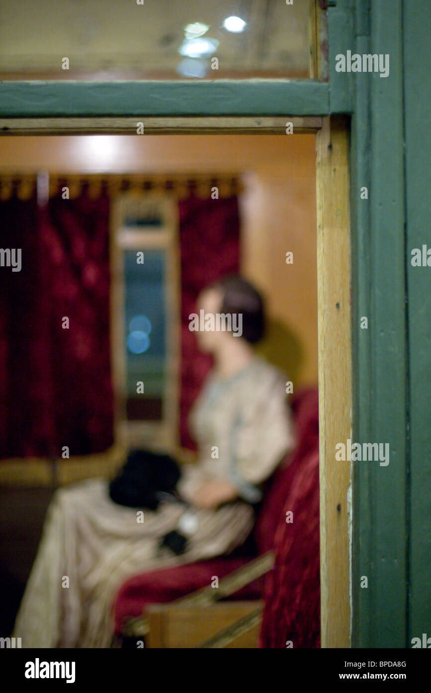 Vintage train compartment Banque de photographies et d’images à haute résolution - Alamy