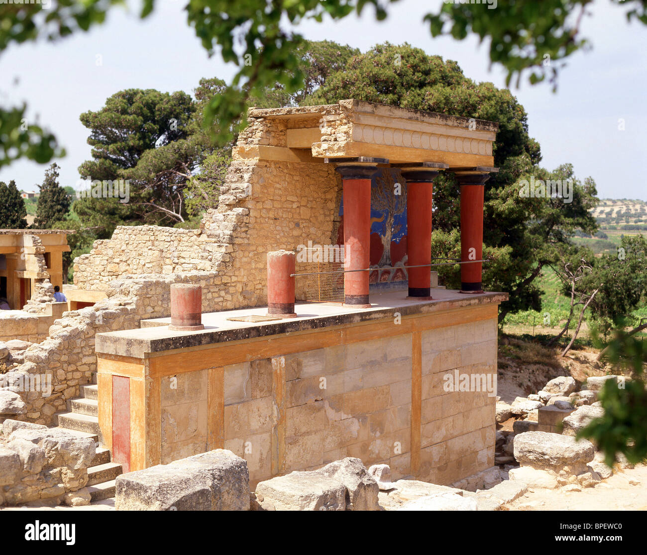 Palais de cnosos palais de cnossos Banque d'image et photos - Alamy