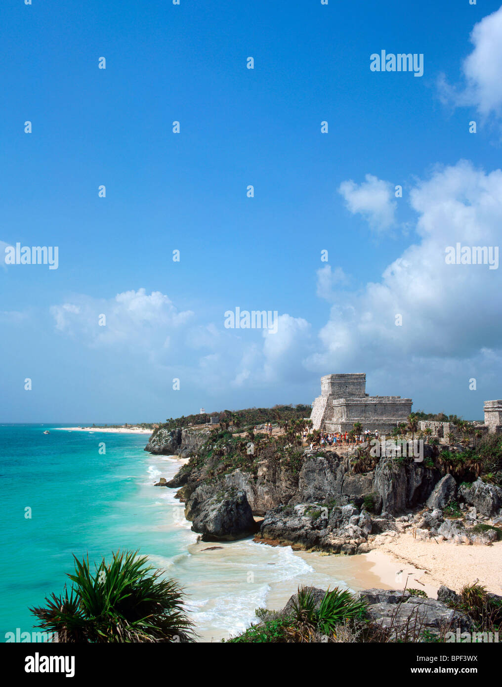 Mexique yucatan tulum ruines mayas Banque de photographies et d’images ...