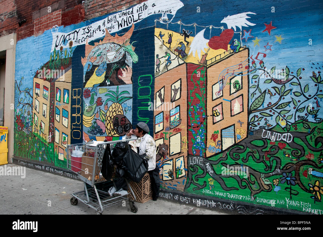 Harlem murals Banque de photographies et d’images à haute résolution ...