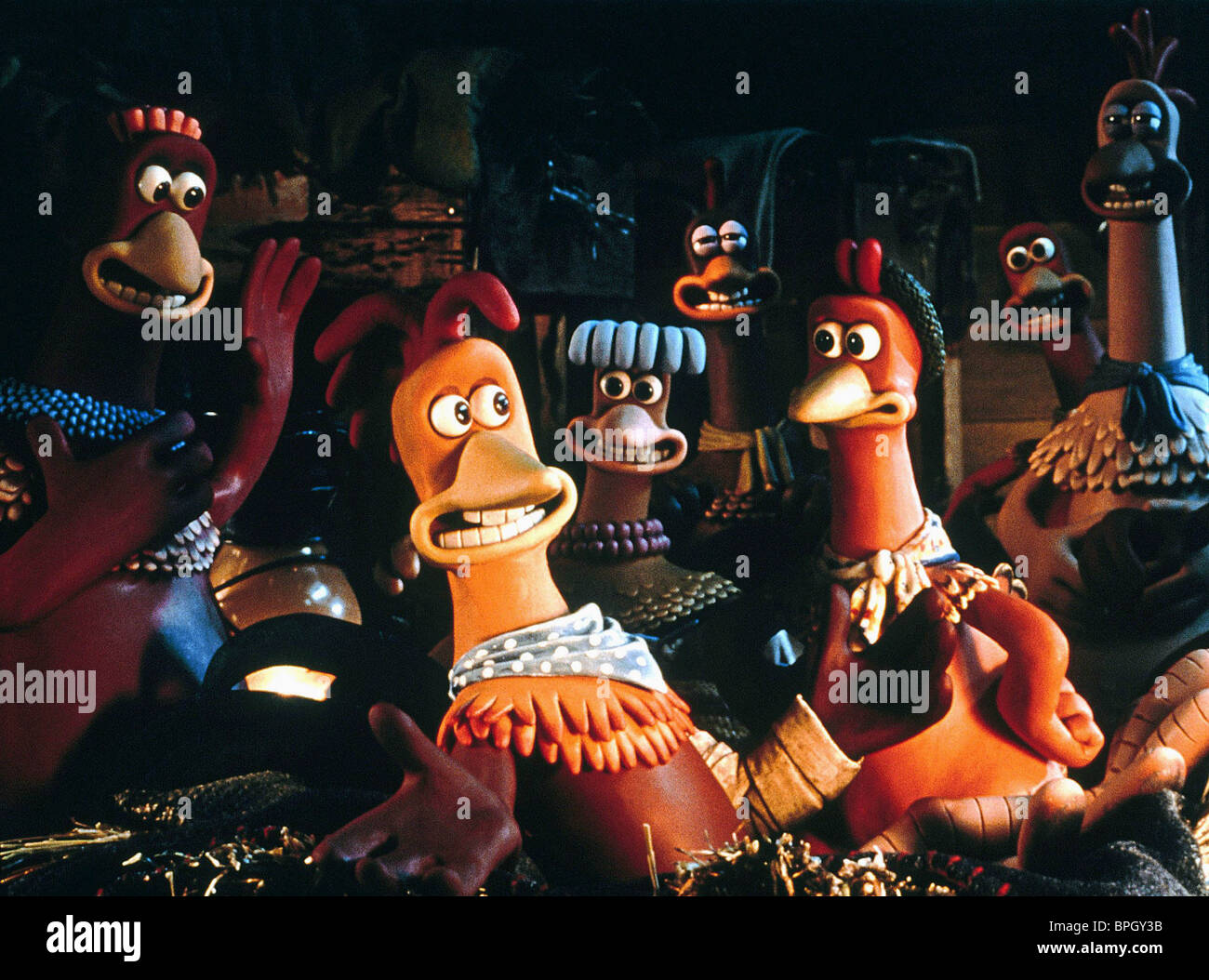 Ginger Chicken Run 2000 Banque d'image et photos - Alamy
