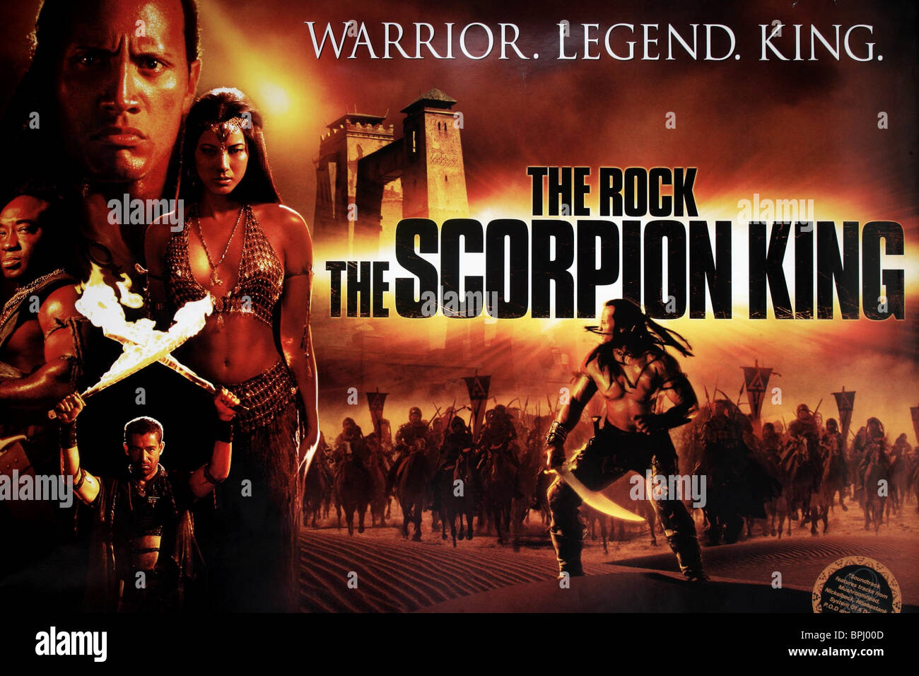 Affiche Du Film Le Roi Scorpion Banque d'image et photos - Alamy