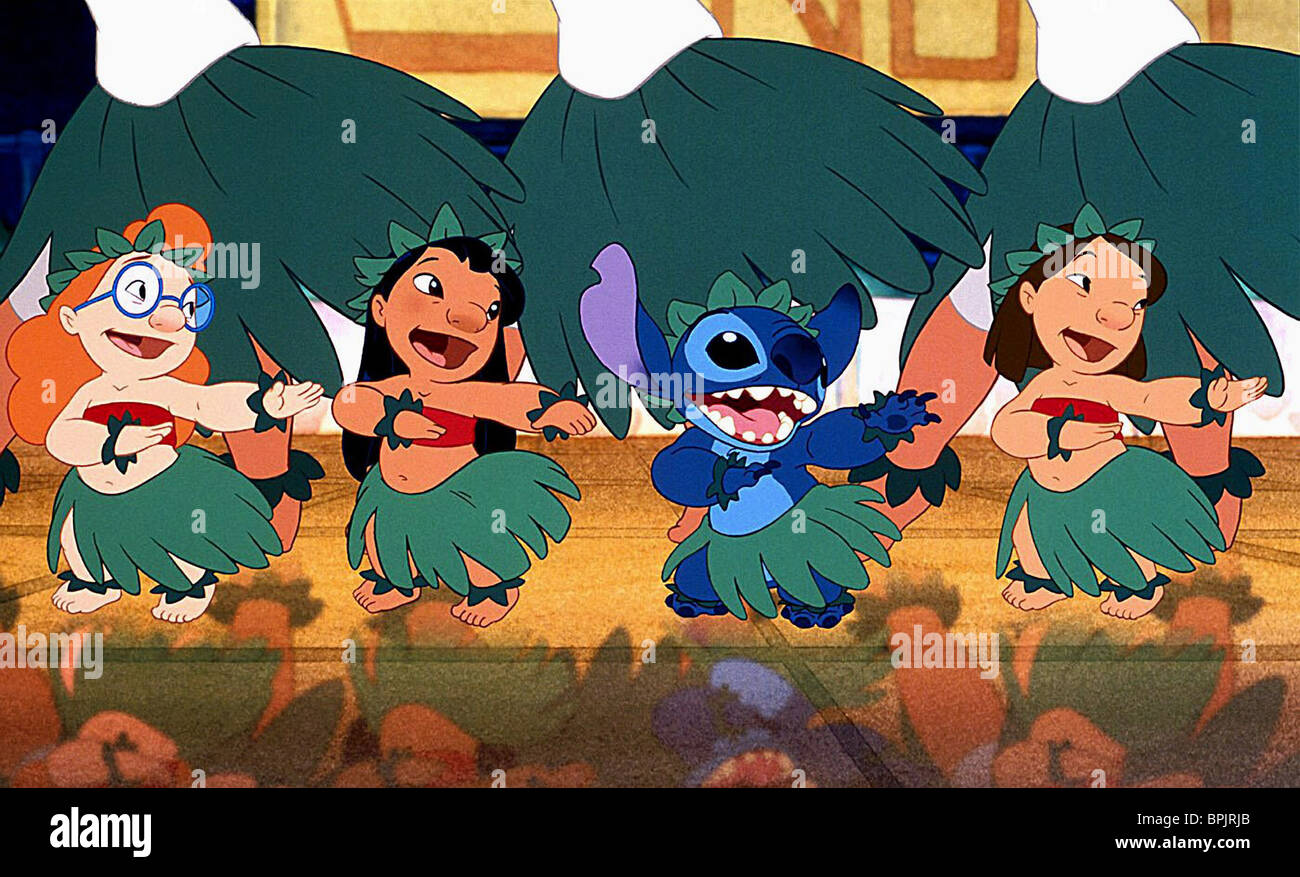 Lilo Stitch Comme Lilo Stitch Titre Du Film Lilo Stitch Banque d'image ...