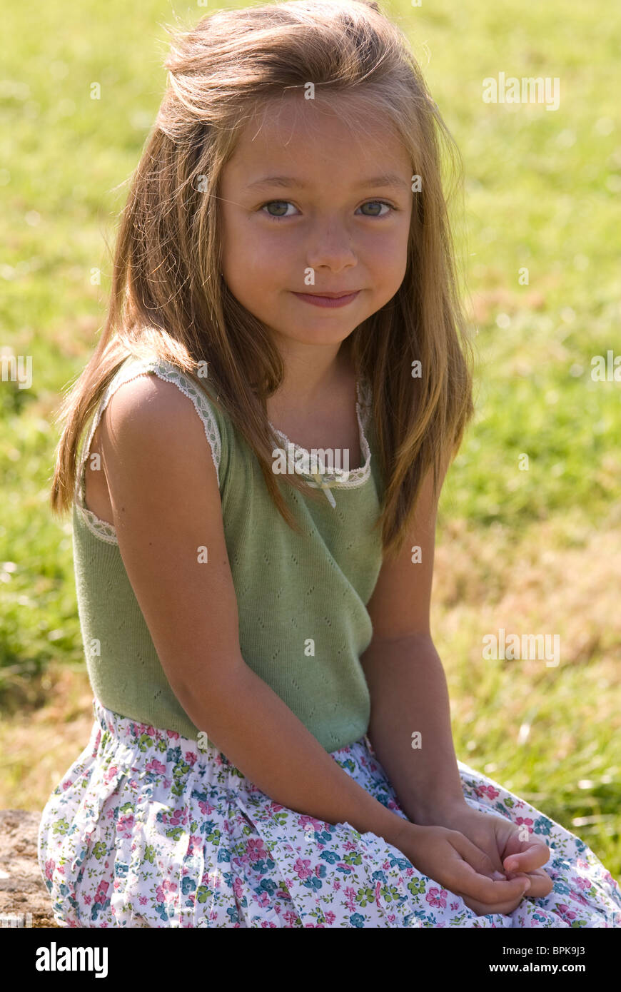 La fillette Banque de photographies et d’images à haute résolution - Alamy