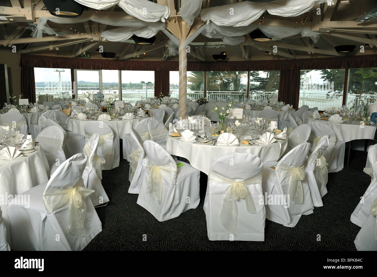 Disposition de table de mariage Banque de photographies et d’images à ...