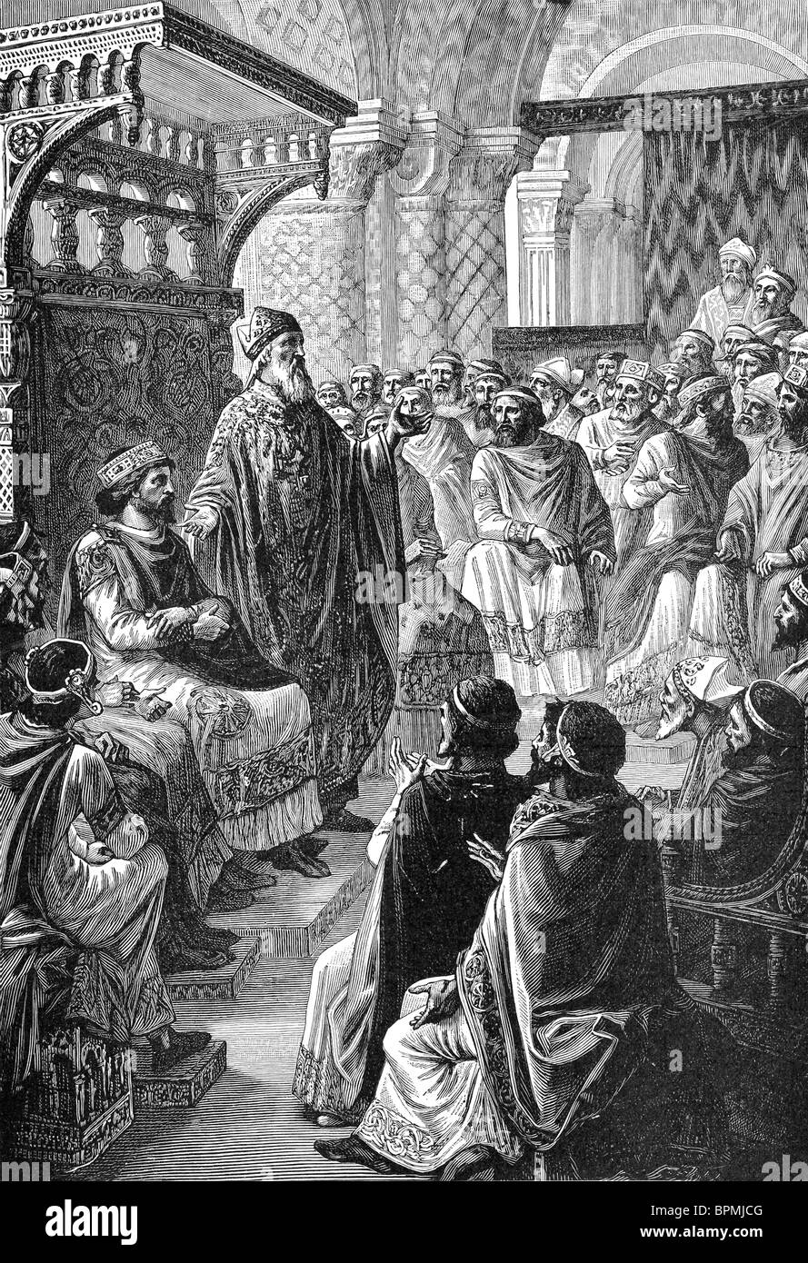 Hugh capet Banque d'images noir et blanc - Alamy